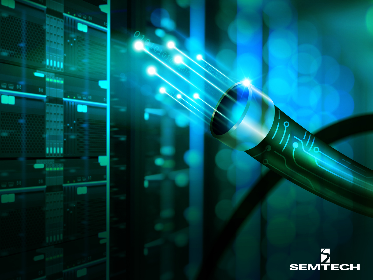 Semtech宣布正式量产Tri-Edge™ PAM4 CDR芯片组，支持100G数据中心光纤链路 - 动点科技