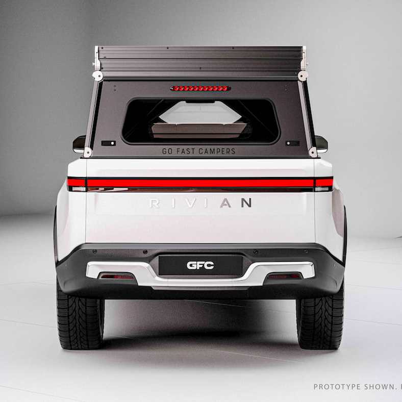 为户外而生，Rivian R1T 即将推出全新 GoFast Camper 和 Topper - 动点科技